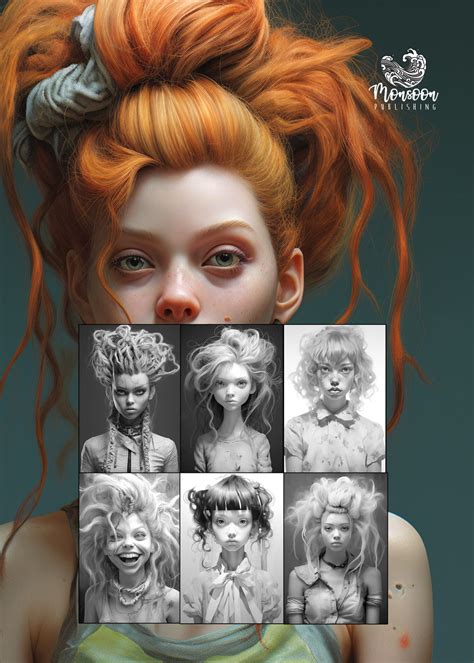 We Love Stranger Girls Coloring Book Digital Monsoon Publishing Usa