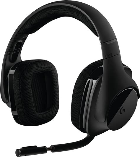 Amazon Com Logitech G535 Lightspeed Wireless Gaming Headset Lightweight On Ear Headphones
