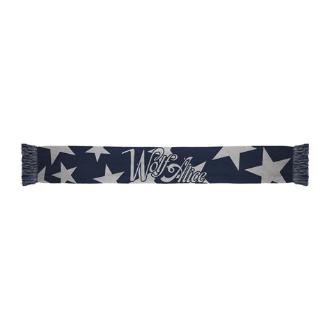 Wolf Alice Blue Silver Scarf Wolf Alice Official Us Store Wolf