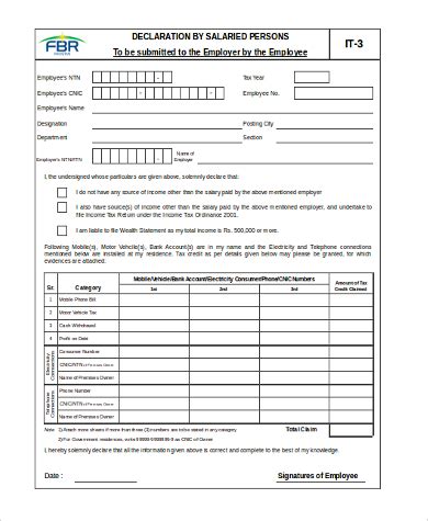 FREE 8 Sample Employee Tax Forms In PDF MS Word FREE 8 Sample Employee Tax Forms In PDF MS Word