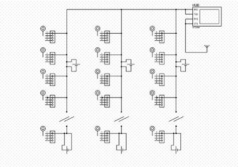 Multi Drop Bus Configuration For Individual Plant Monitoring