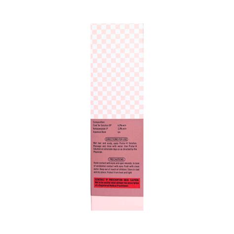Protar K Scalp Solution Shampoo 100 Ml Waidon