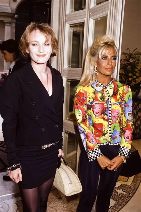 Young Donatella Versace The Evolution Of Donatella