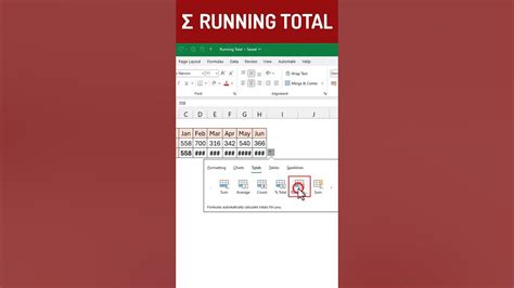Excel Running Totals Calculate Running Total In Excel Youtube