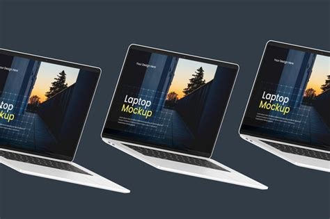 Laptop Mockups Product Mockups Ft Laptop And Screen Envato