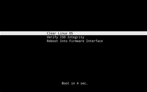 Install Clear Linux OS From The Live Desktop Documentation For Clear Linux Project