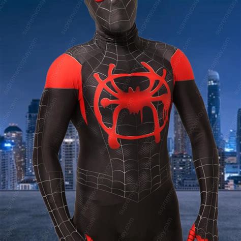 Miles Morales Spider Man Cosplay Costume Etsy