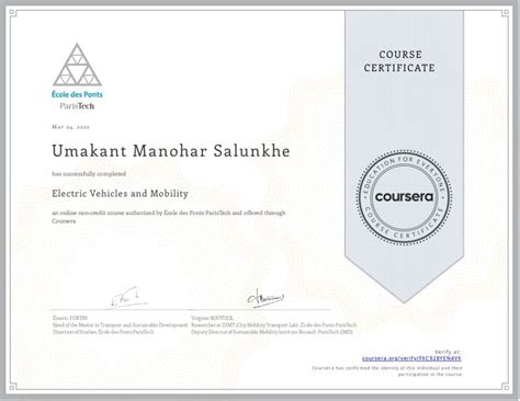 Umakant Salunkhe On Linkedin Coursera Electricvehicle Electricmobility Electricalengineering