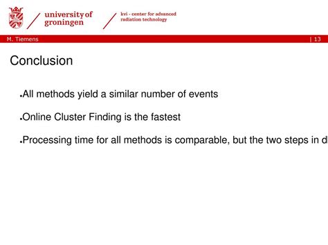 Distributed Clustering For Online Event Reconstruction Ppt Download