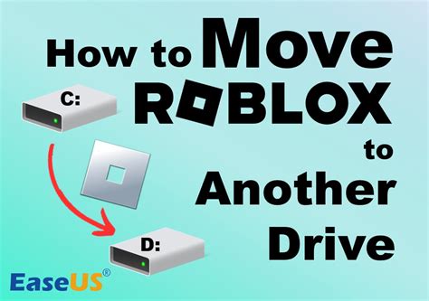 how to move roblox to another drive easy