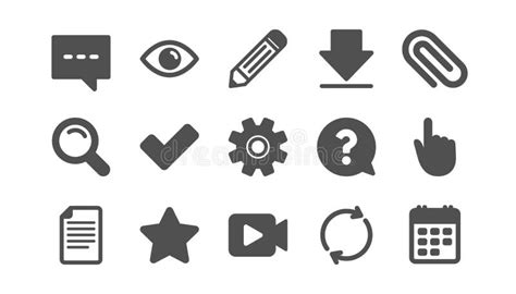Document Calendar And Question Mark Icons Search Video And Check