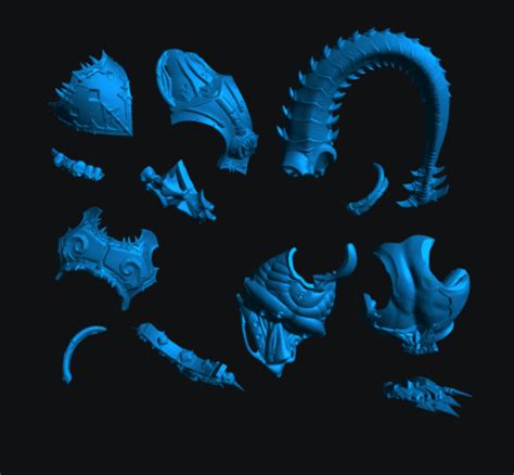 3d File We Angry Marines Daemon Demon Primarch Angron 40 Version 😡 ・3d