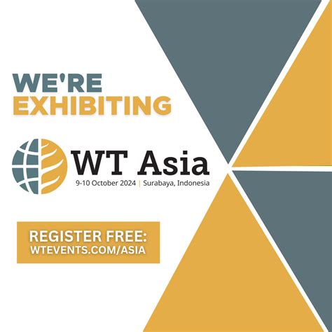 Visit Our Stand At Wt Asia Surabaya 2024 Oxylow
