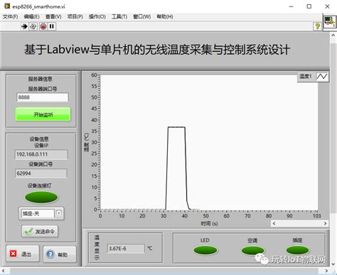 基于labview与单片机的无线温度采集与控制系统设计labview无线控制温度 Csdn博客