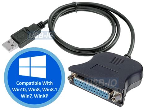 hi speed usb to db25 parallel port printer adapter cable