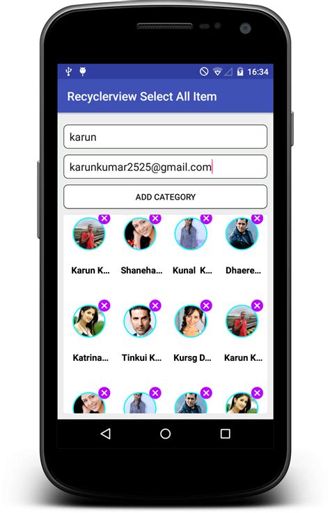 Github Windkarun Recyclerview Select All Item And Back Add