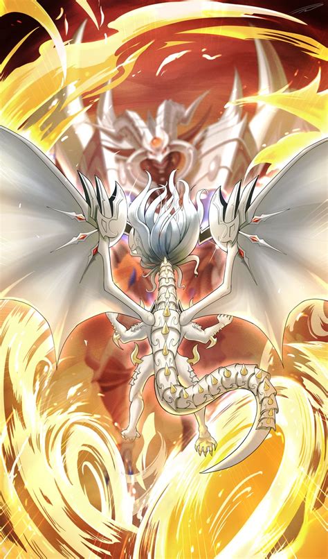 Aluber The Bystial Lubellion And Albion The Sanctifire Dragon Yu Gi