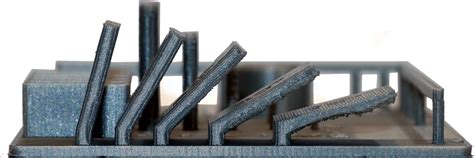 3d Printed Test Object With Elements Of The Standard Din En Iso Astm