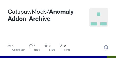 Github Catspawmodsanomaly Addon Archive