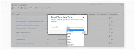 How To Create An Email Template In Microsoft Dynamics 365