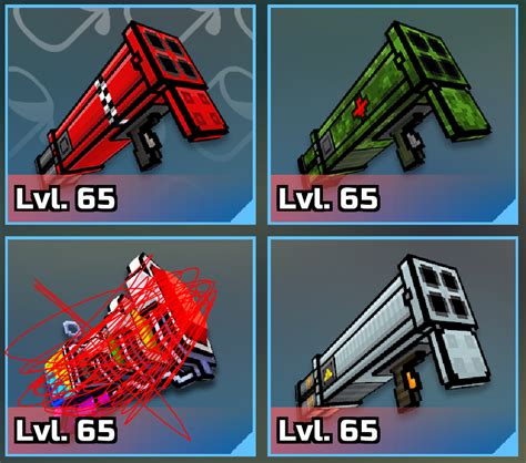 How To Draw Pixel Gun 3d Weapons