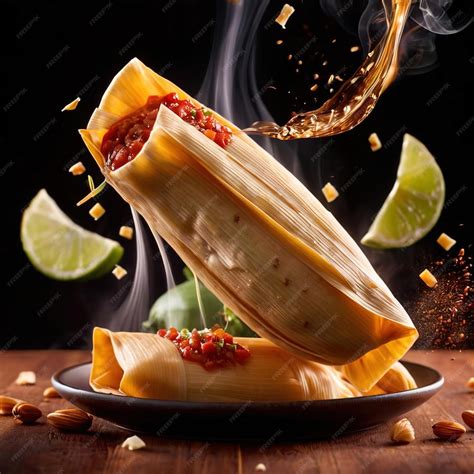 Premium Photo Corn Husk Wrapped Tamales Traditional Mexican Cuisine