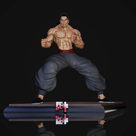 Stl File Kaioh Retsu Baki 👾 ・3d Printable Design To Download・cults