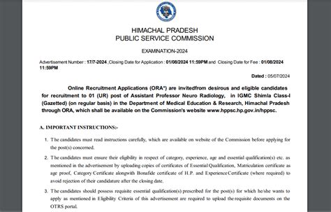 HPPSC RECRUITMENT OUT EduKraze