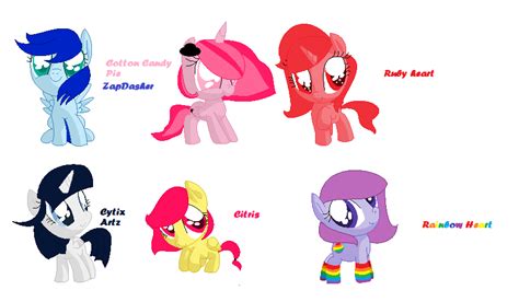 Mane 6 Next Gen By Cytixartz On Deviantart