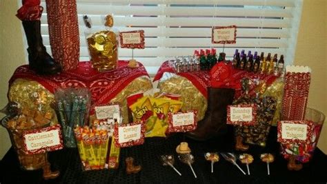Western Candy Buffet Candy Stations Candy Boxes Candy Bars