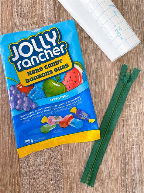 Candy Wrapper Zippered Pouch Tutorial Handmade Joy