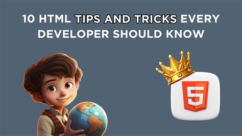 10 Html Tips And Tricks Every Developer Should Know Coding Stella