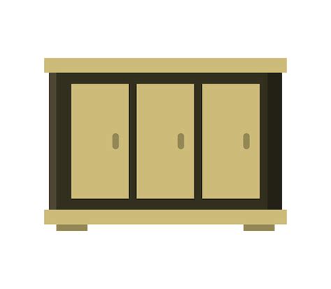 Free Vector Storage Cabinets