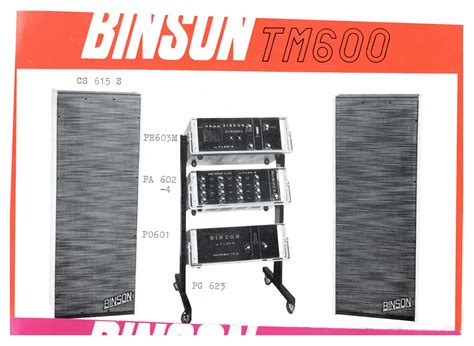 Binson Tm 600