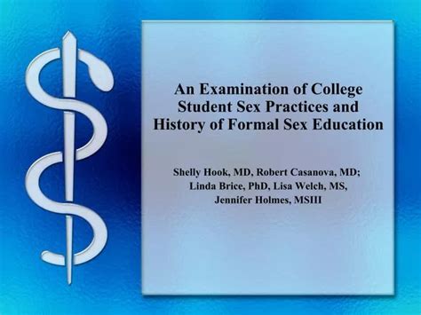 PPT An Examination Of College Babe Sex Practices And History Of Formal Sex Education