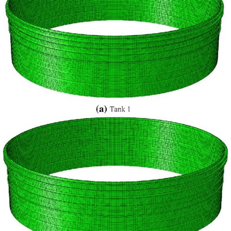 Tanks Finite Element Analysis Model Download Scientific Diagram