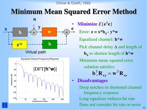 Ppt Maximizing Data Rate Of Discrete Multitone Systems Using Time Domain Equalization Design