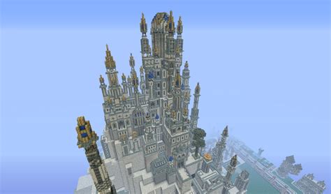 Massive Tower Palace Minecraft Map