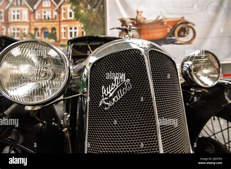 An Austin Swallow Car Part Of The Great British Car Journey Museum Ambergate Derbyshire UK