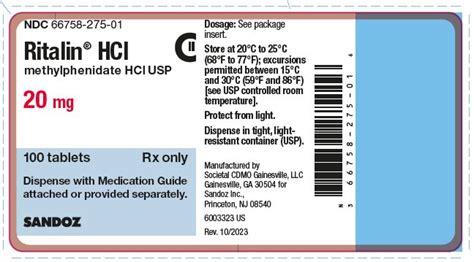 Dailymed Ritalin Methylphenidate Hydrochloride Tablet