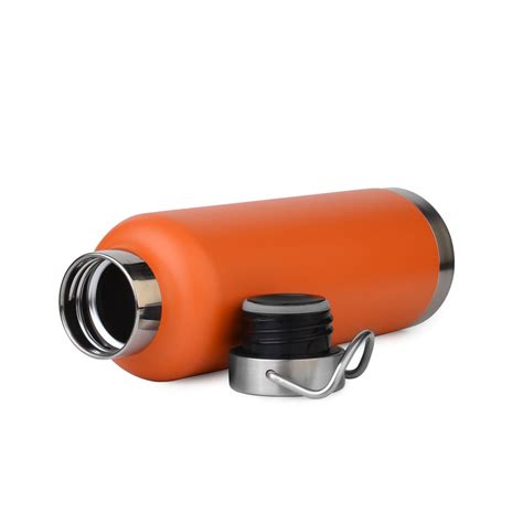 Insulated Stainless Steel Reusable Drink Bottle With Ss Lid And Handle