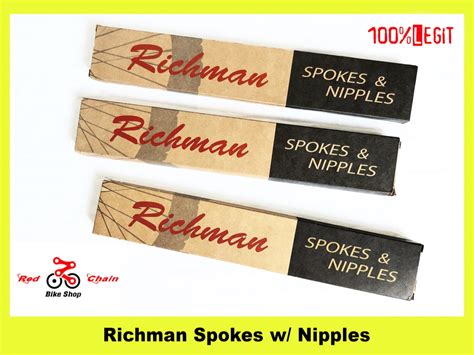 RICHMAN Spokes w/ Nipples for 27.5" Rims, Sports Equipment, Bicycles ...