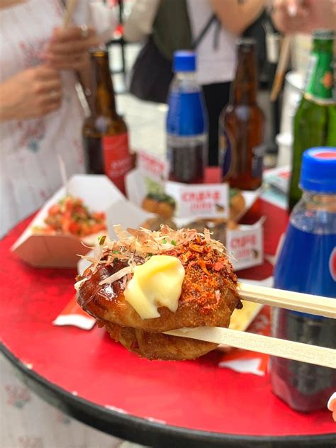 오사카 도톤보리 맛집 타코야끼 길거리음식 추천 네이버 블로그