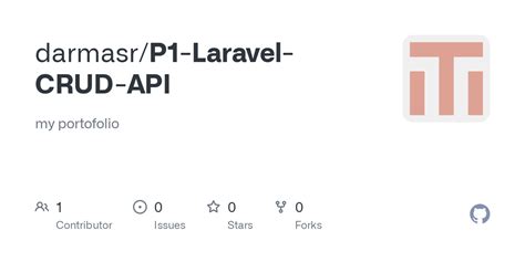 Github Darmasrp1 Laravel Crud Api My Portofolio