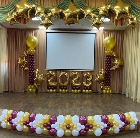 Пин от пользователя Светлана на доске фотозона Декор для выпускного Звезды декорации