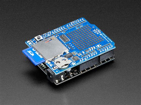 Adafruit Assembled Data Logging Shield For Arduino — Robot Italy