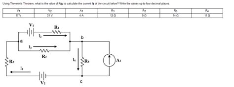 Solved Using Thevenin S Theorem What Is The Value Of Rth To Chegg