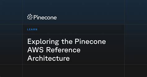 Exploring The Pinecone Aws Reference Architecture Pinecone