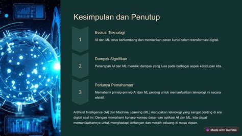 Artificial Intelligence Ai Dan Machine Learning Mlpptx