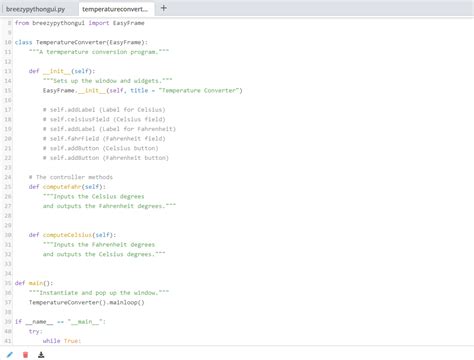 solved breezypythongui py temperatureconvert